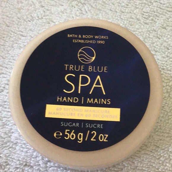 Bath & Body | 2pc Bath Body Works Travel Size True Blue Spa Hand Sugar ...